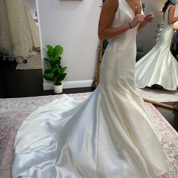 Sareh Nouri | Dresses | Sarah Nouri Ivory Mercer Wedding Dress | Poshmark